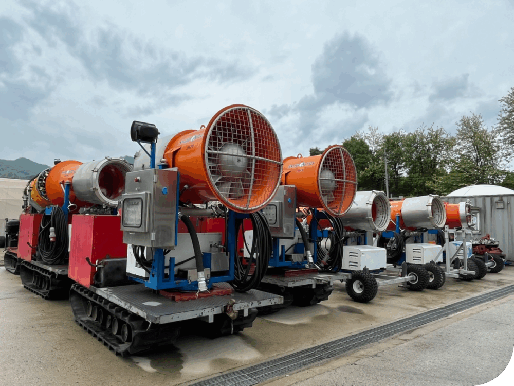 Used Snowmaking Machines – Inspected & Ready | SNOWTECH